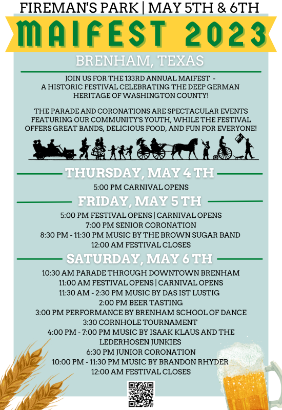Brenham Maifest: The Oldest Festival in Texas - Visit Brenham Texas