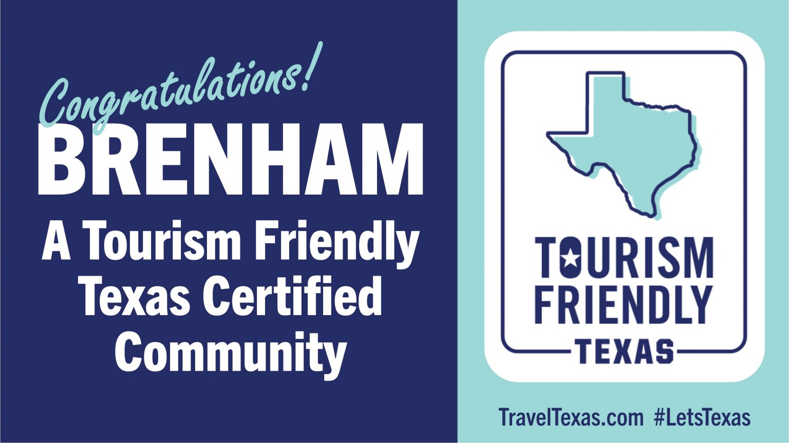 Tourism Friendly Texas - Visit Brenham Texas